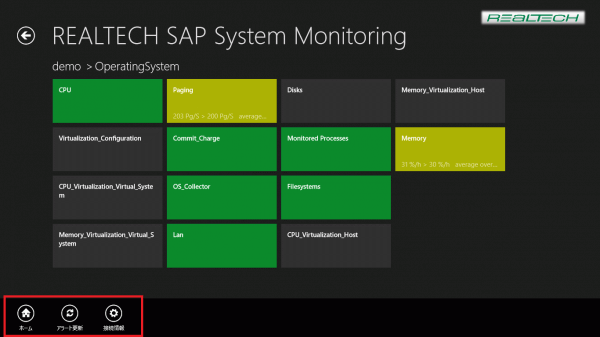 REALTECH製SAP監視用WindowsストアアプリがSurface RTにも対応しました
